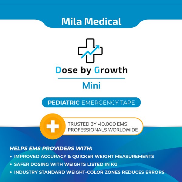EMS Mini Pediatric Emergency Tape – Mila Medical